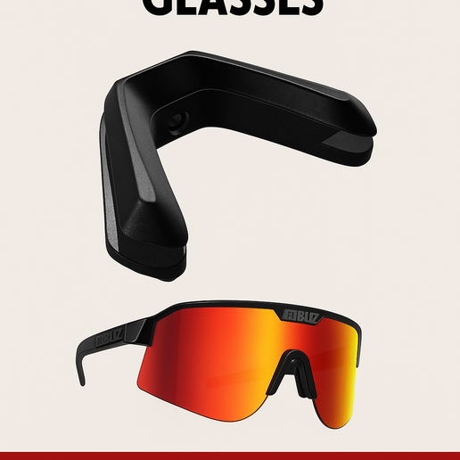 👓 Bliz Matrix Glasses Nose Bridge Replacement – 3D Printable Spare Part ...