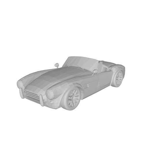 🚗 AC COBRA 289 MK2 ROADSTER OF 1963・ STL File for 3D printing・Cults