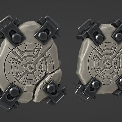 📁 Dishonored Rune prop cosplay set 3d model (stl file) for printing・ 3D ...