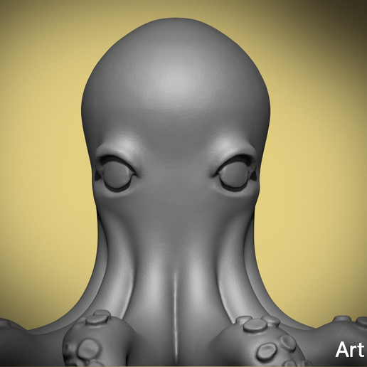 🐙 OCTOPUS・ STL File for 3D printing・Cults