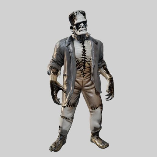 👹 Reanimated Horror – Stitched Flesh Monster Figurine・ STL File for 3D ...