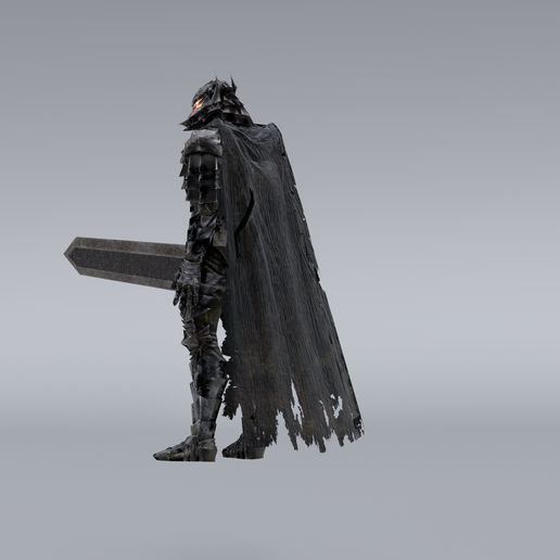 STL file guts berserker - rigged/posable [stl included] 🦸 ・3D printable ...