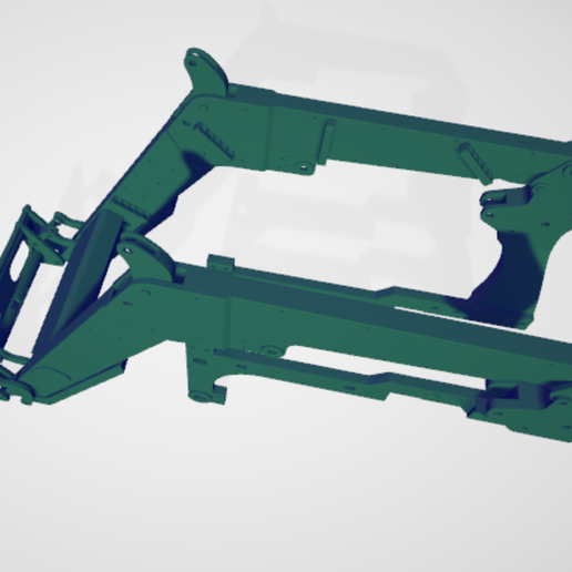 3D file Traktor Frontlader 🚁 ・3D print design to download・Cults