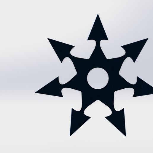 Free STL file Ninja star 🥷 ・3D printable object to download・Cults