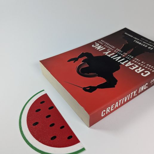 🍉 Watermelon Bookmark・Free STL File for 3D printing・Cults