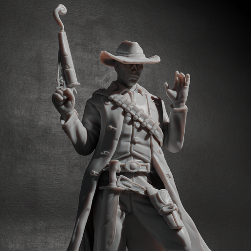 🎨 Ghoul | Fallout fan art・Free STL File for 3D printing・Cults
