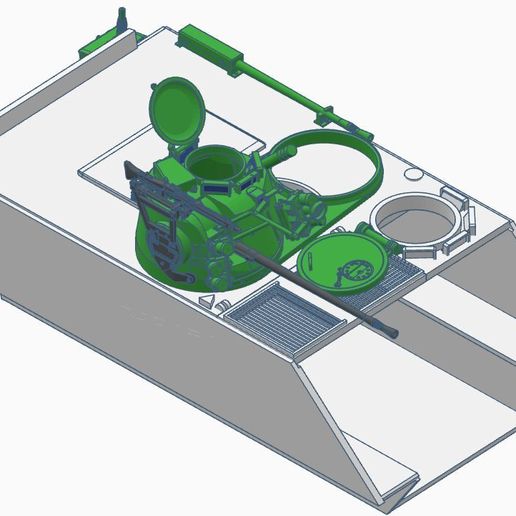 🧸 1/35 Norwegian NM135 Stormpanservogn M113 conversion・ STL File for 3D ...