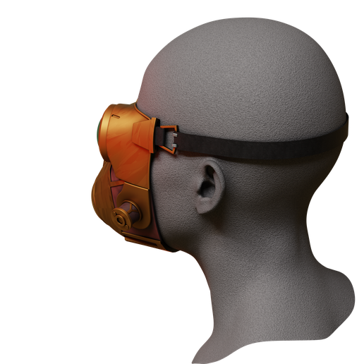 🎭 Enforcer Arcane Vi GAS MASK cosplay・ STL File for 3D printing・Cults