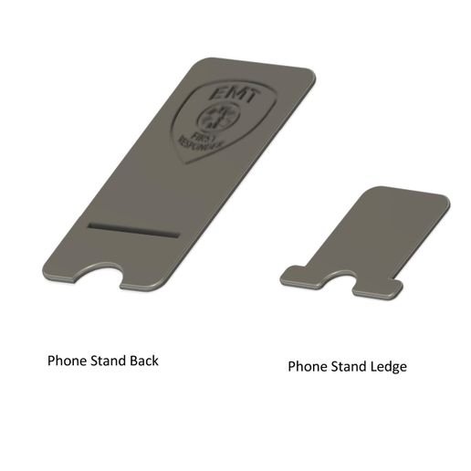 STL file EMT (Emergency Medical Technician) Phone Stand / Holder ⚕️ ・3D ...
