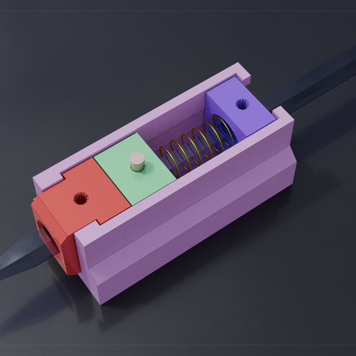 🖊️ Universal Damped Pen Plotter Holder・Free 3D File for 3D printing・Cults