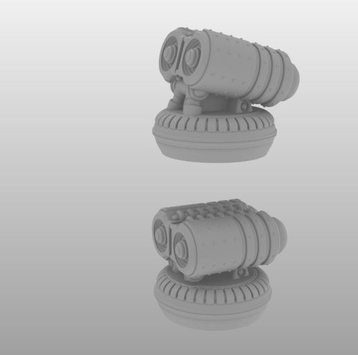 🎲 Double Missile Launcher For Dominator Knights・Free STL File for ・Cults