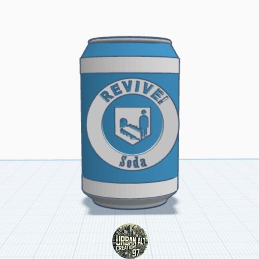 3D file COD Zombies Quick Revive Can 🥫 ・3D printable design to download ...