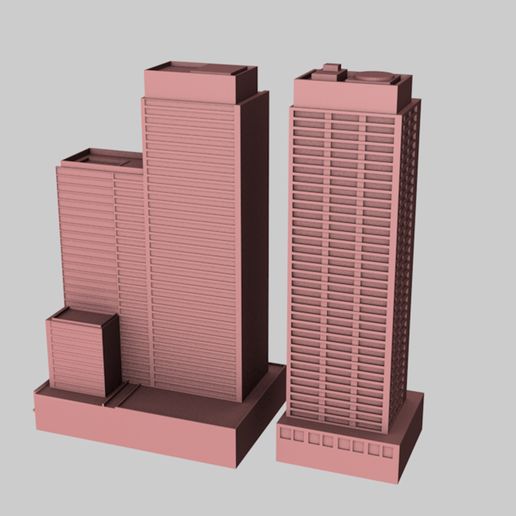 🏗️ Skyscraper Building Printable Stl Files・ 3D File for ・Cults