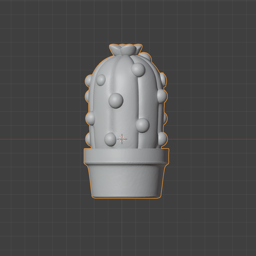 🌵 Cute little cactus plant・ STL File for 3D printing・Cults