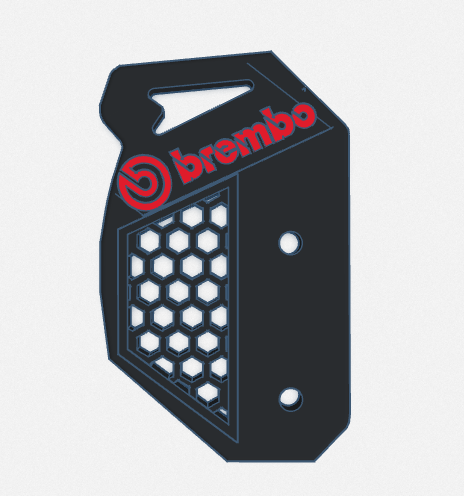 STL file brake pump cover with brembo logo 🛞 ・3D printing design to ...