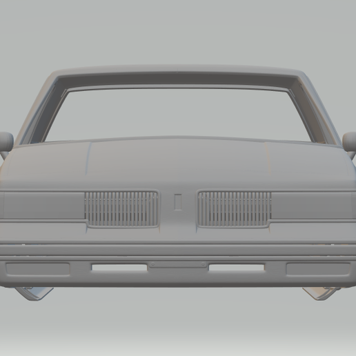 🚗 cutlass coupe supreme brougham 1987・ STL File for ・Cults