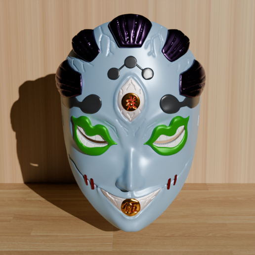 😈 Anime cosplay mask: Gyokko Kimetsu no Yaiba - Anime cosplay mask ...