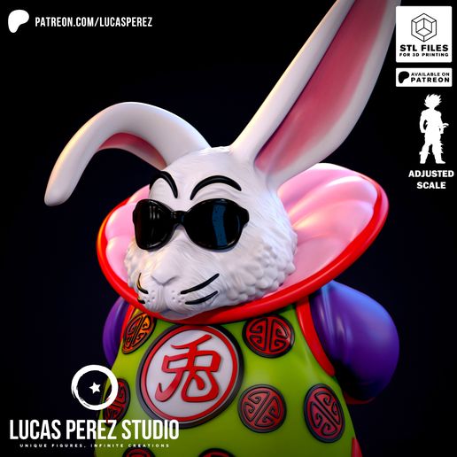 🐇 BOSS RABBIT・ 3D File for 3D printing・Cults