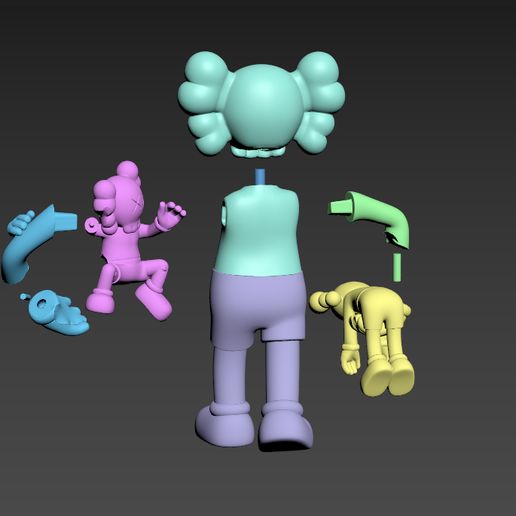 😭 Megapack x Seven Kaws design - Kaws Michellin - Dissected - Flyed ...