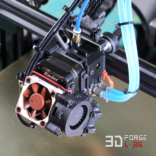 📷 Creality Sprite Extruder Endoscope Fan Mount + LED Mount・Archivo STL ...