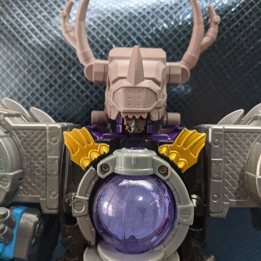 🪖 Helmet 3D - DX Kyutama Gattai RyuTeiOh - Uchu Sentai Kyuranger ...