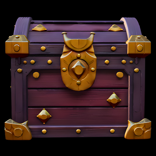 🎲 Epic Royal Treasure Chest・ STL File for 3D printing・Cults