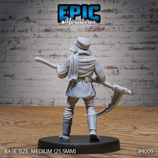 3D file Villager Set C ‧ DnD Miniature ‧ Tabletop Miniatures ‧ Gaming ...