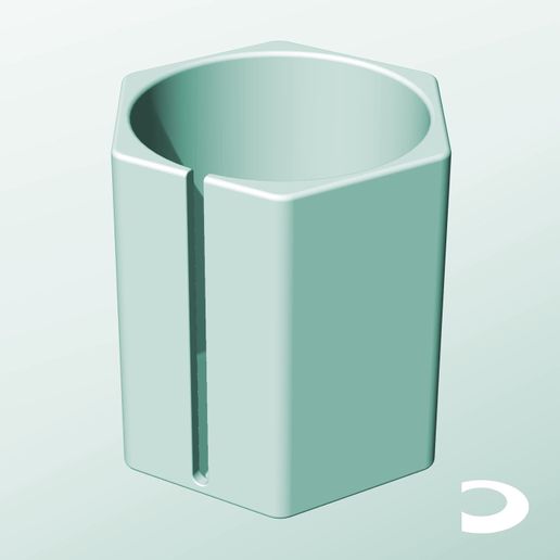 Free STL file CH162-200-S Slotted Modular Stacking Storage Boxes Bins ...