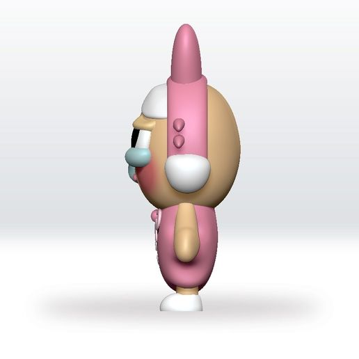 👧 CryBaby Girl Pop Mart Crying STL file Again Series 3D Model Fanart ...