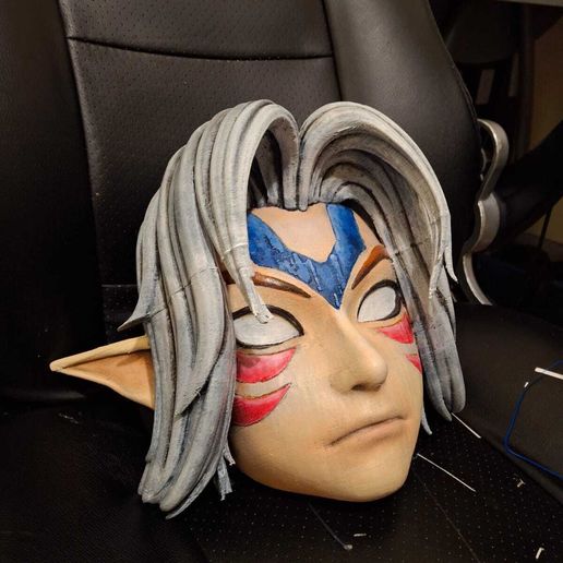 📁 Highly Detailed Fierce Deity Mask legend of zelda majora's mask (High ...