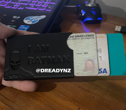 💳 The Batwallet - Batman wallet・ STL File for 3D printing・Cults