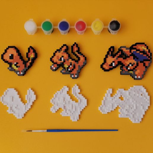 charmander perler small