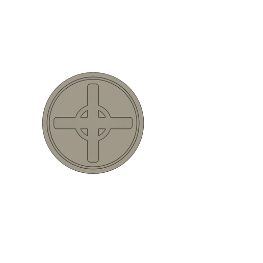 🎲 Trench Crusade Blessed Marker・Free OBJ File for 3D printing・Cults