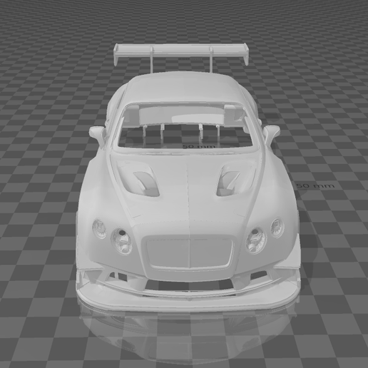 🐚 Bentley Continental GT3 2013 Shell Body – Divided Parts for Easy ...
