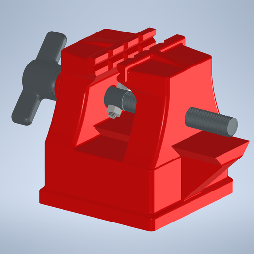 STL file Mini Vise - easy print 🔧 ・3D printer design to download・Cults