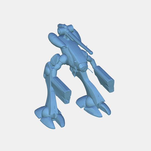 STL file Zentraedi Glaug Macross M3 🪖 ・3D print design to download・Cults
