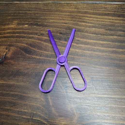 ️ Fully 3D Printable Scissors・Free STL File for ・Cults