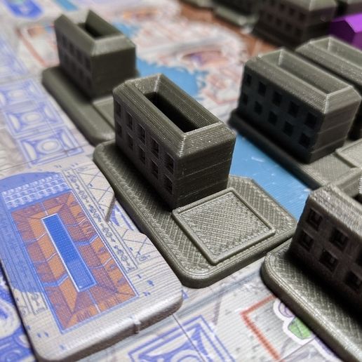 🏗️ Lisboa Boardgame Building・Free 3D File for ・Cults