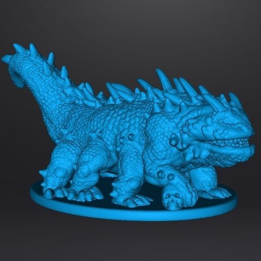 👹 BASILISK MONSTER MINIATURE MODEL FOR FANTASY GAMES DND RPG・ STL File ...