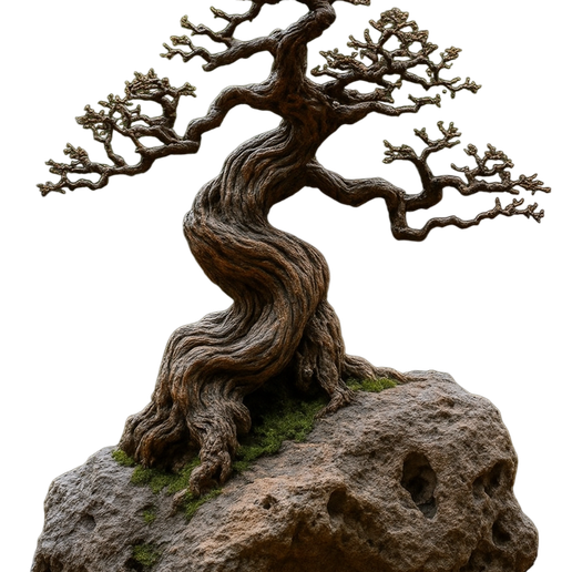 🌳 Bonsai tree 27・ STL File for 3D printing・Cults