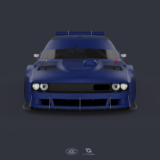 🚗 Dodge Challenger TC 2024・ 3D File for 3D printing・Cults
