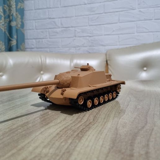 🪖 T110E3 . US tank destroyer full ready to print・ 3D File for ・Cults