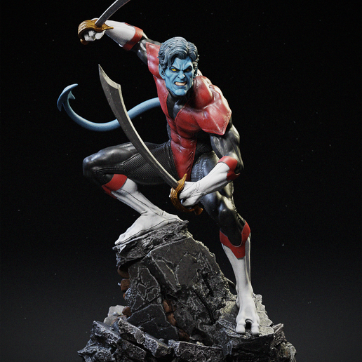 3D file Nightcrawler - X-Men 👾 ・3D printer design to download・Cults