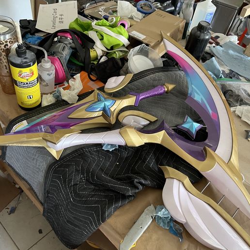 ⭐ Star Guardian Akali Dagger and Kama・ 3D File for 3D printing・Cults