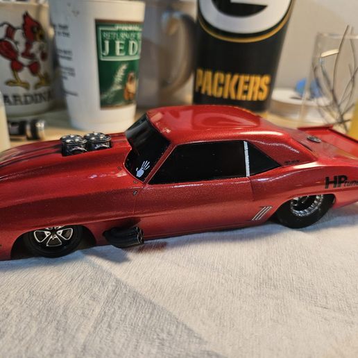 3D printed No prep drag 69 Camaro - Car body・Cults