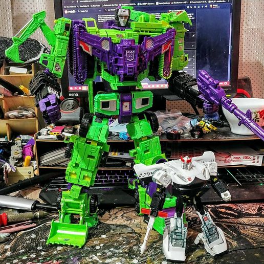🤖 CW Undersized Devastator Upgrade・ STL File for 3D printing・Cults