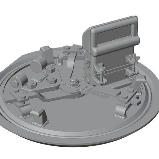 🐅 1:35 Tiger I driver's hatches・ 3D File for 3D printing・Cults
