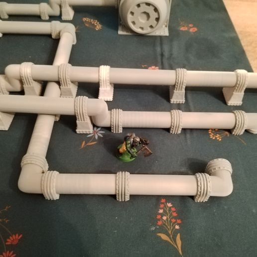 STL file Tabletop pipe modules (no need for supports) 🎲 ・3D printer ...