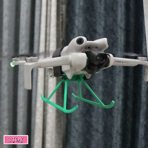 🛬 DJI mini 4 pro Landing Gear Leg・Free STL File for 3D printing・Cults