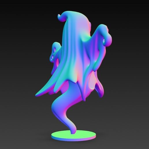 👻 Raging Ghost – Torn Cloth Dark Fantasy Miniature・ STL File for 3D ...
